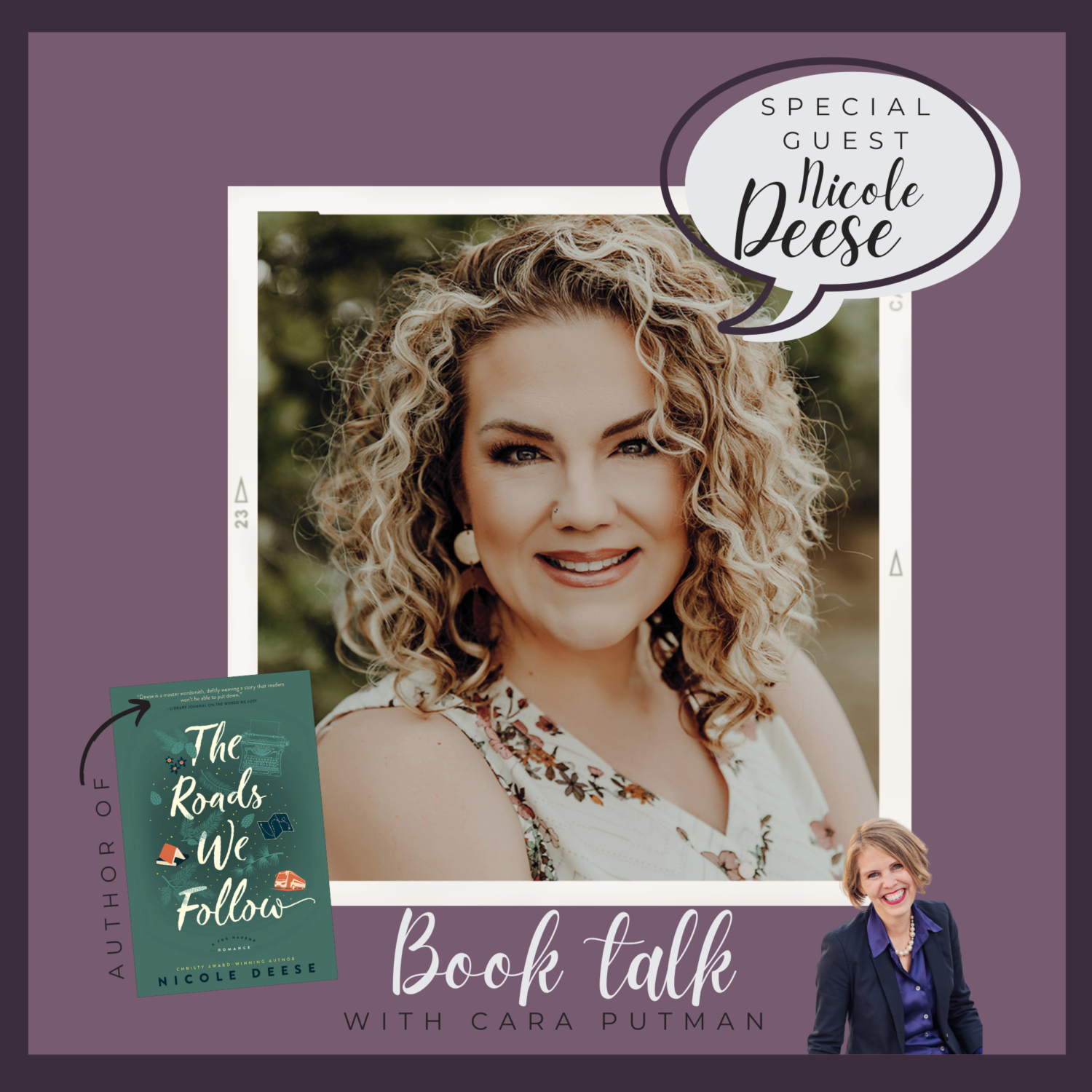Book Talk: Nicole Deese | caraputman.com