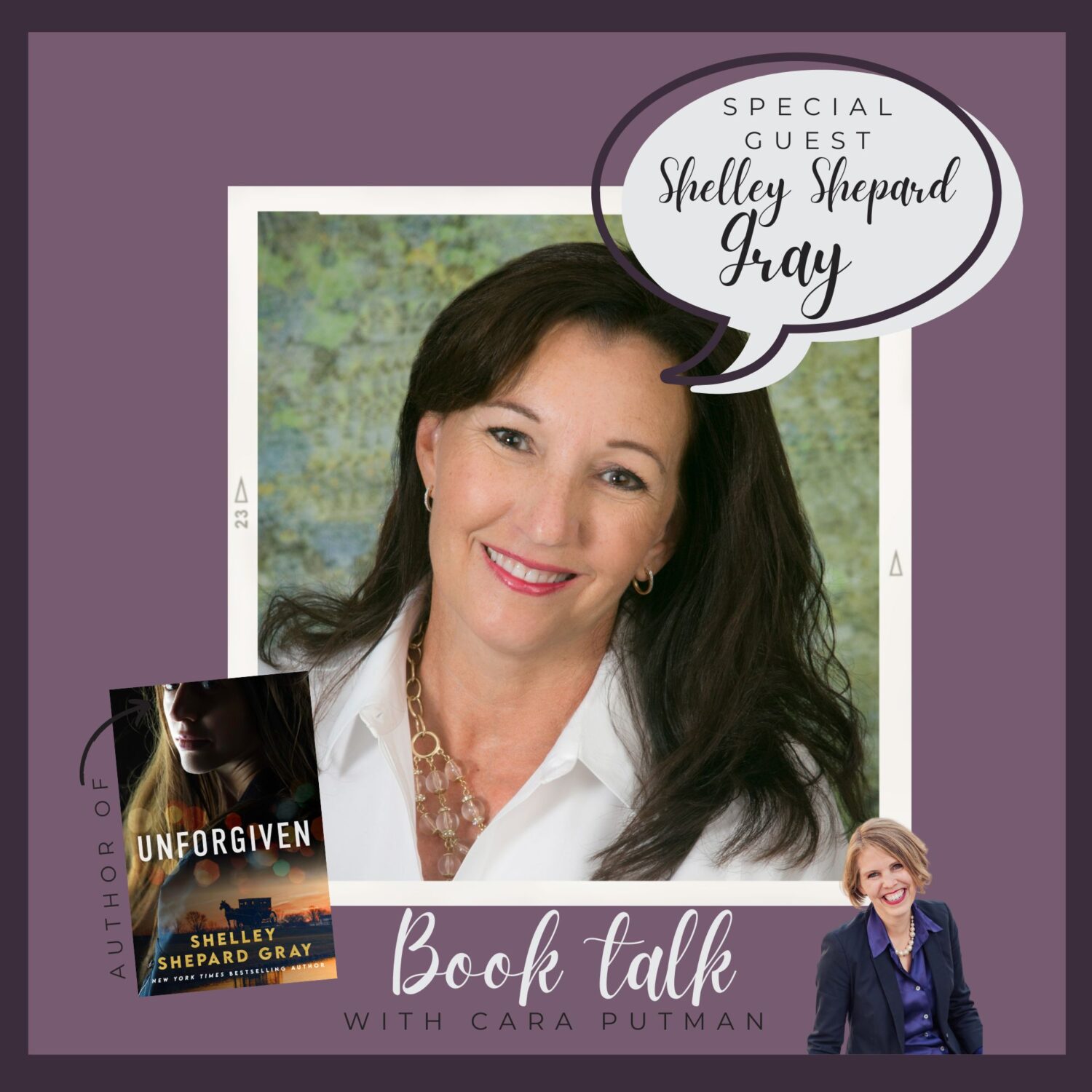 Book Talk: Shelley Shepard Gray | caraputman.com