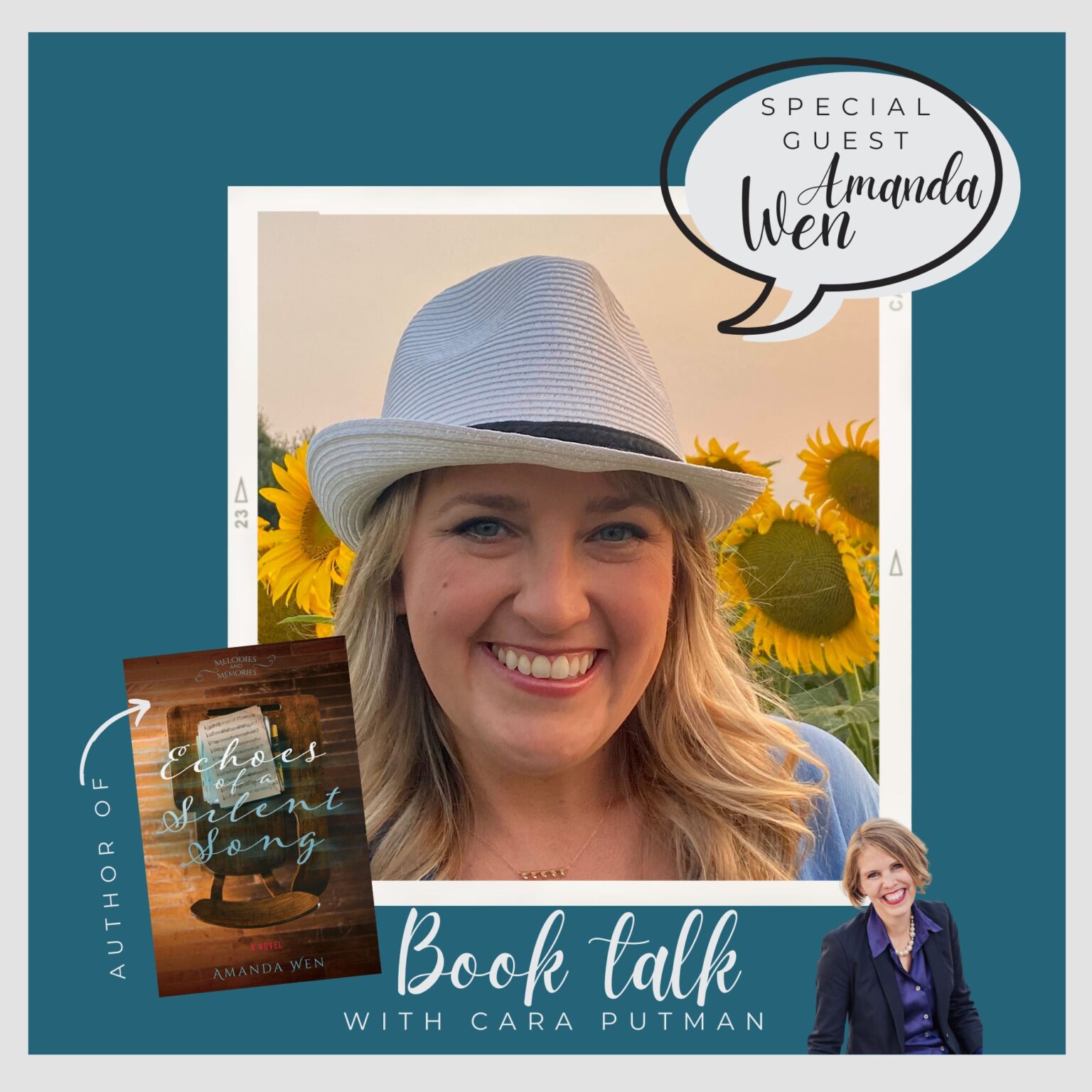 Book Talk: Amanda Wen | caraputman.com